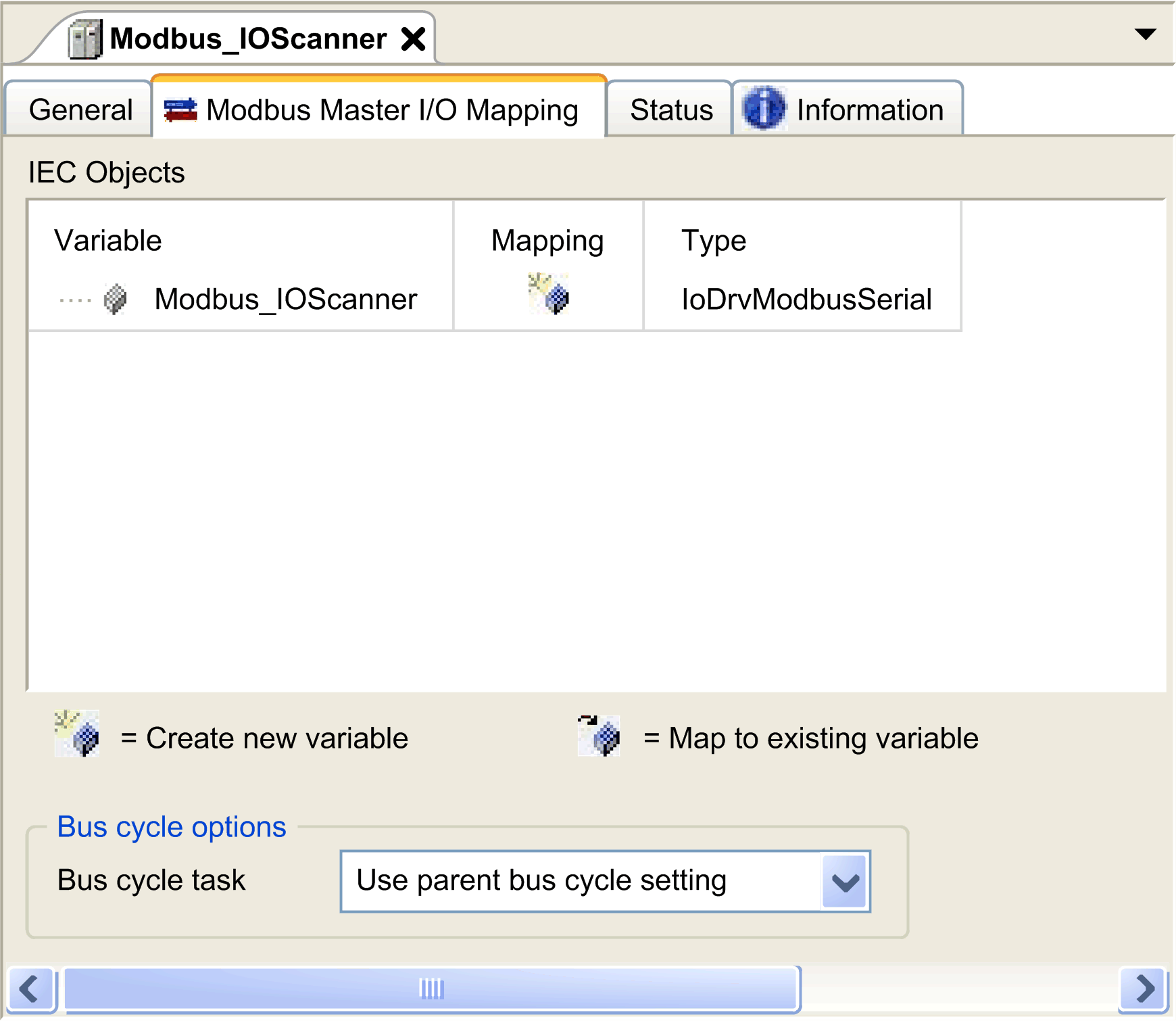 Modbus Serial IOScanner